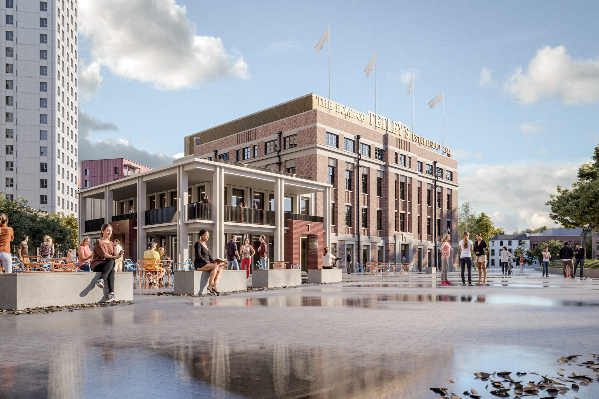 The Tetley Brewery Headquarters - Supervene